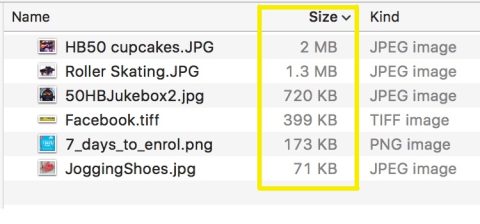 Understanding file size for images - learn@diydigital.com.au
